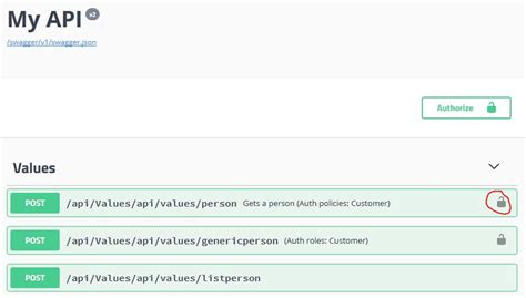 Add An Authorization Header To Your Swagger Ui With Swashbuckle Revisited Matts Work Blog