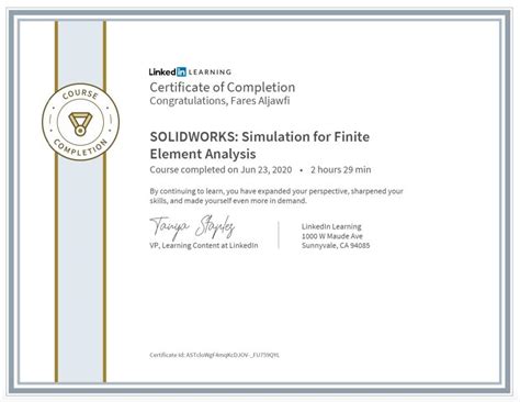 Solidworks Finiteelementanalysis Fea Design Fares Aljawfi 18 Comments