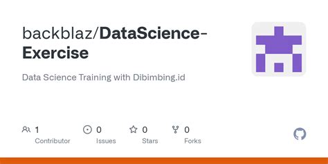 GitHub Backblaz DataScience Exercise Data Science Training With Dibimbing Id