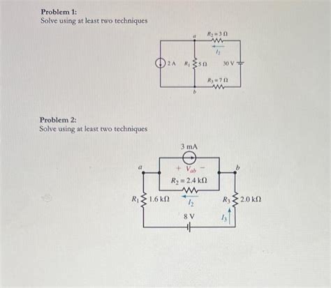 Solved Problem 1 Solve Using At Least Two Techniques