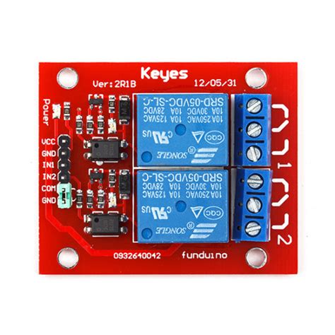 2 Channel 5V Relay Shield Module