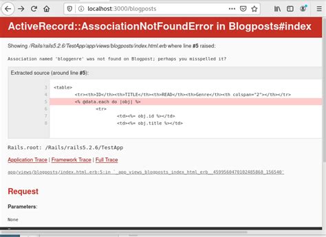 Rails Activerecordassociationnotfounderror