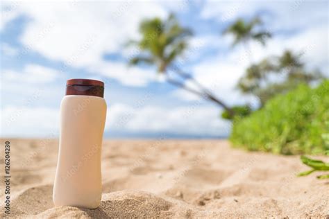 Sunscreen Bottle Blank
