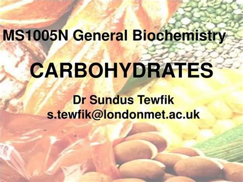PPT CARBOHYDRATES PowerPoint Presentation Free Download ID