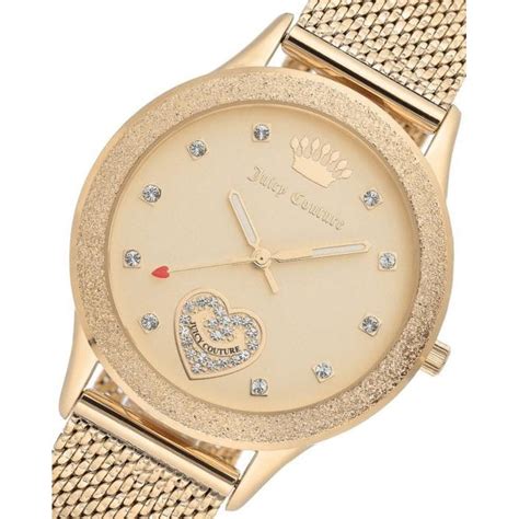 Juicy Couture Gold Mesh Ladies Watch Jc1210chgb The Watch Factory