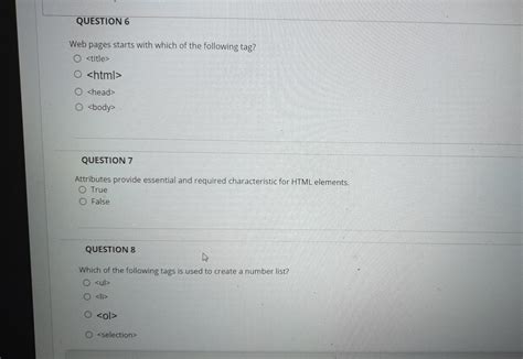 Solved QUESTION Web Pages Starts With Which Of The Chegg