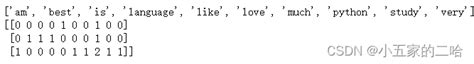 python 文本特征提取 python文本特征提取 csdn博客