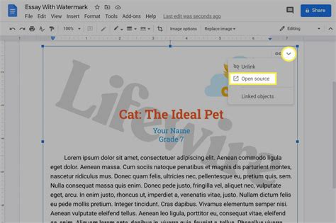 How To Add Watermarks To Google Docs