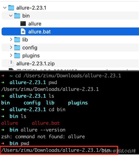 pytest allure 安装与环境变量配置（mac） macos pytest allure安装 csdn博客
