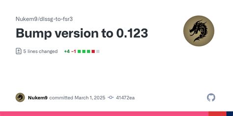 Bump Version To Nukem Dlssg To Fsr Ea GitHub