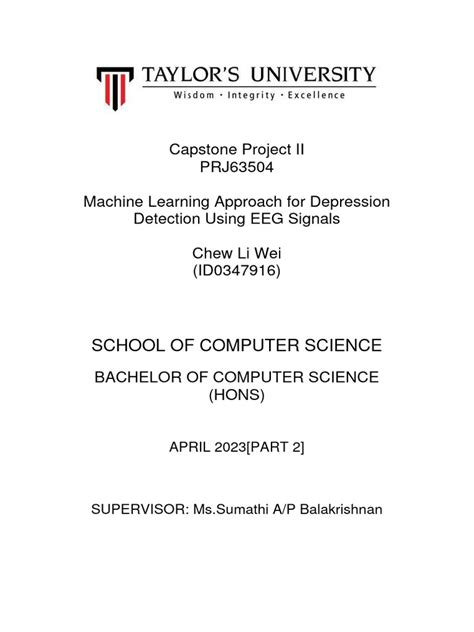 Grp5 Chew Li Wei Pdf Electroencephalography Machine Learning