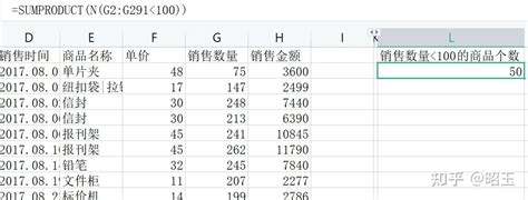 Excel函数 Sum求和函数二 知乎
