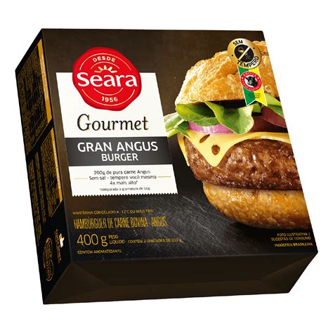 Gran Angus Burger 400g Seara Gourmet Seara Food Solutions