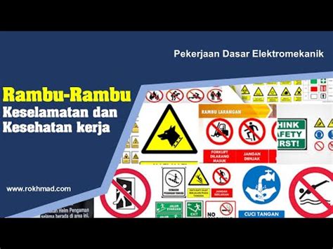 Jenis Jenis Rambu K3 Di Proyek Konstruksi Panduan Lengkap