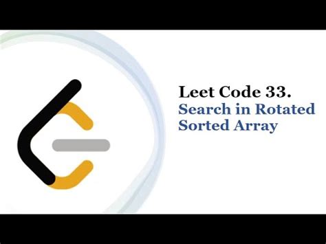 LeetCode 33. Search in Rotated Sorted Array | Java | Binary Search ...