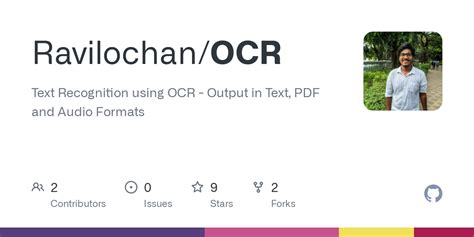 GitHub Ravilochan OCR Text Recognition Using OCR Output In Text PDF And Audio Formats