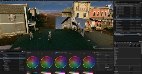 Color Grading Panel In Unreal Engine 虚幻引擎 55 文档 Epic Developer