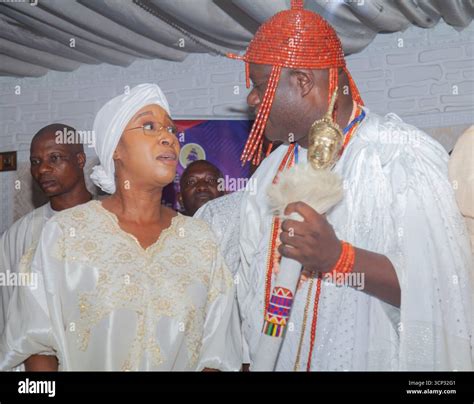 Ile Ife Nigeria 20th Sep 2025 From Left To Right Olori Aderonke