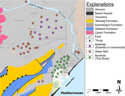 Map With The Location Of The Geotechnical Test Site And The Site