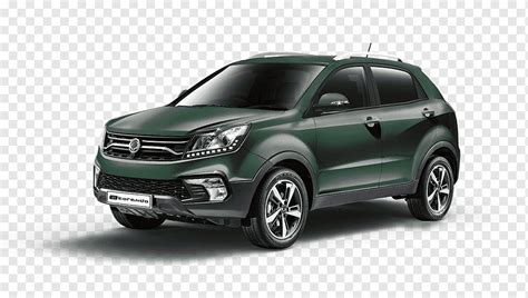 쌍용 자동차 스포츠 유틸리티 차량 쌍용 코란도 Se 20l 휘발유 녹색 테크노 소형차 자동차 차량 Png Pngwing