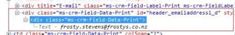 Clickable Header Fields In Dynamics CRM Magnetism Solutions NZ Auckland Wellington