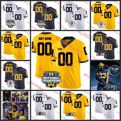 Josaiah Stewart Drake Nugent Football Jerseys Stitched Polyester Sport Style For Men From Dhgate