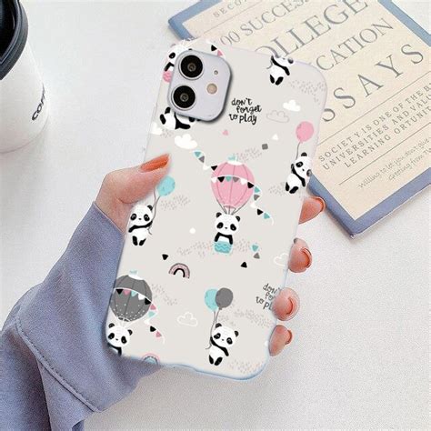 Panda In Action Phone Case Trending Panda Phone Cases Online