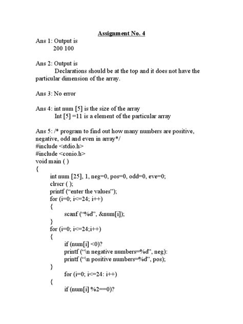 Programming Assignment No4 Pdf Computer Standards Digital Technology