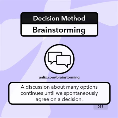 decision methods — unfix