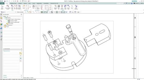 Nx Exploded View Drawing