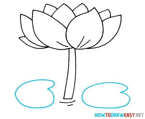 How To Draw A Lotus How To Draw Easy