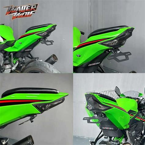 E For Kawasaki Ninja Zx25r Zx4r Zx4rr Rear Tail Tidy Fender Eliminator License Plate Holder Zx