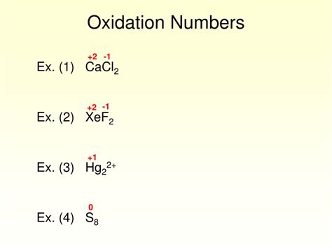 Ppt Oxidation Numbers Powerpoint Presentation Free Download Id