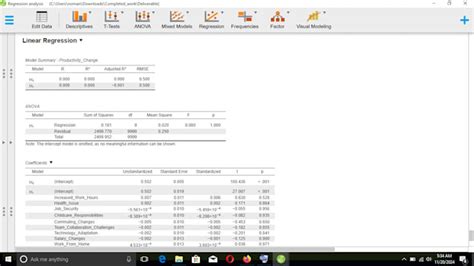 do linear logistic multiple regression analysis in spss python