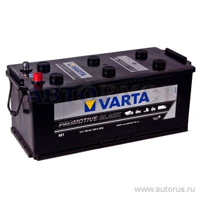 Аккумулятор VARTA Promotive Black 180 А/ч L+ 513x223x223 EN1 100 А ...
