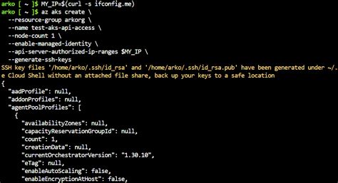 How To Allow Connection To An Aks Api Server Public Endpoint From A