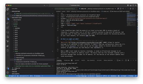 migrating from a php cms to a markdown generated blog pixelswap