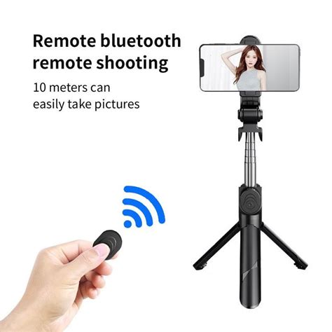 Купить Беспроводная палка для селфи, совместимая с Bluetooth, складной ...