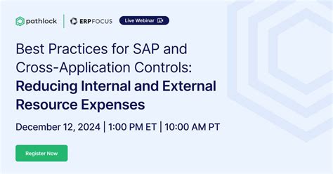 Pathlock On Linkedin Pathlock Erpfocus Erp Sap Webinar Security