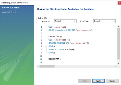 Mysql Procedure Tpoint Tech