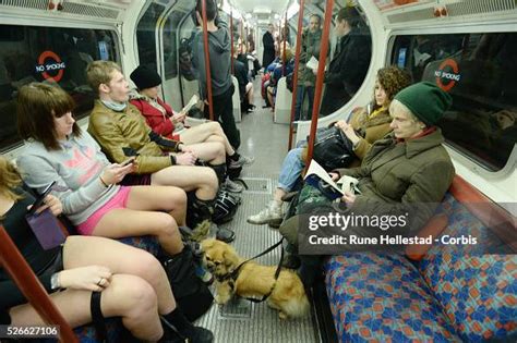 The No Trusers On The Tube No Pants On The Subway Day On The News Photo Getty Images