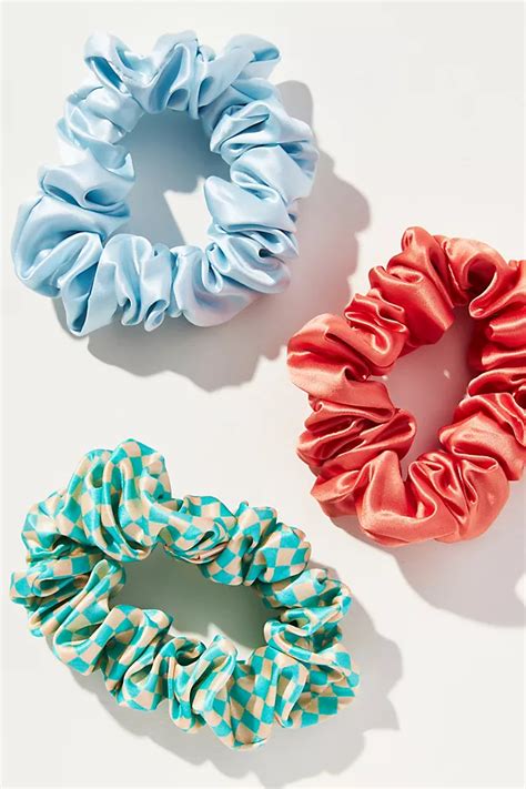 Slip Silk Large Scrunchie Set Anthropologie