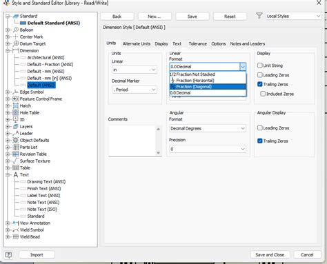 Style And Standard Editor Autodesk Community
