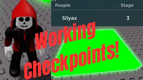 Checkpoint Stage Script For Roblox Studio YouTube