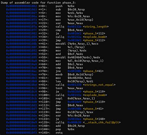 Csapp Bomb Lab 풀이 Love Yours