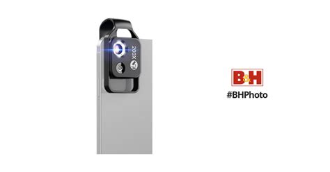 Apexel 200x Mobile LED Microscope Lens (Black) APL-MS002BK B&H