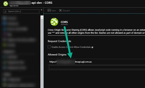Configuring Cors In A Terraform Azure App Service Resource Stack Overflow