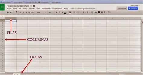 Mi Blog Personal Conceptos Basicos De La Hoja De Calculo