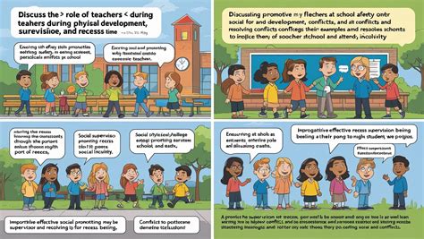 The Role Of Teachers During Recess Time At School Teachers Guide