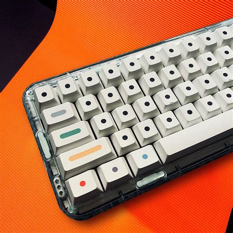 keycapus cherry profile dye sub pbt keycap set dots
